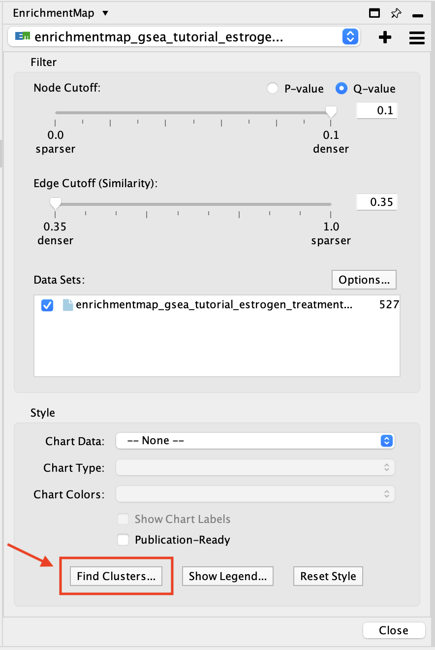 Finding Clusters with AutoAnnotate — EnrichmentMap 3.4.0 documentation
